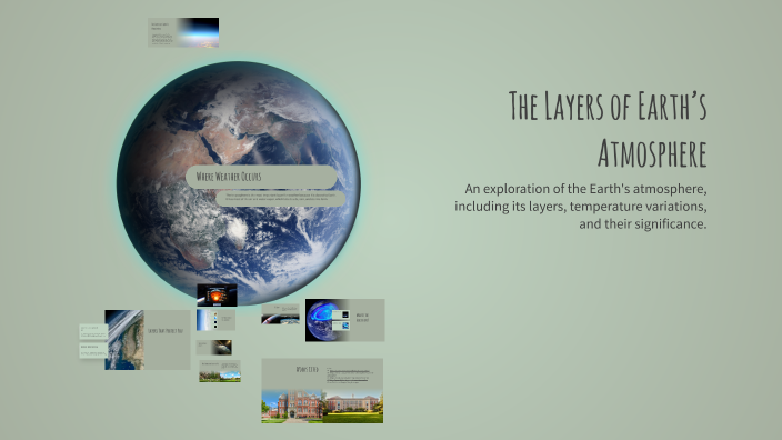 The Layers of Earth’s Atmosphere by kaylen rodgers on Prezi