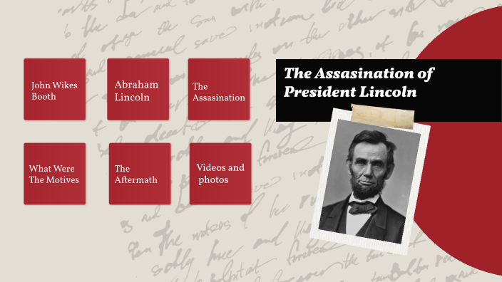 The Assassination of Lincoln by Ainsley Clark on Prezi