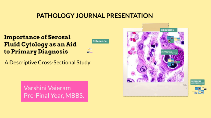 Importance of Serosal Fluid Cytology by v v on Prezi