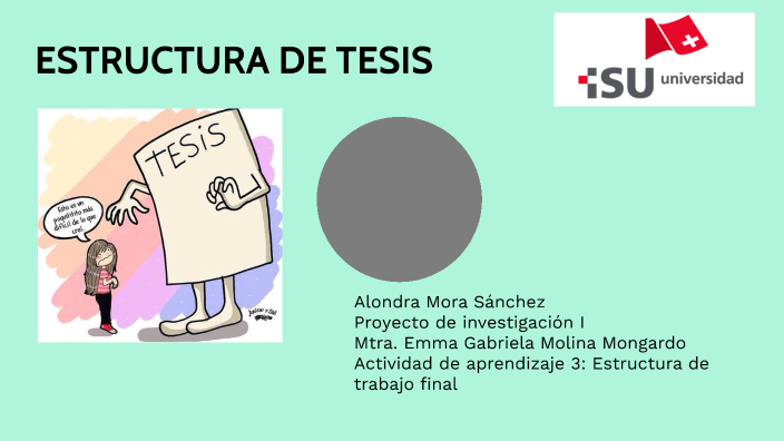 ESTRUCTURA DE TESIS by on Prezi