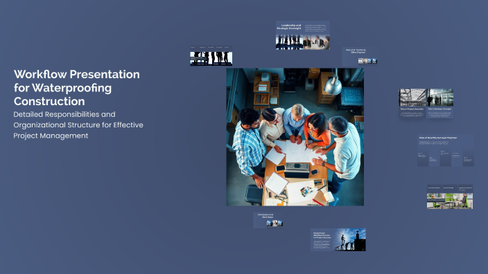 Workflow Presentation for Waterproofing Construction by christine kate ...
