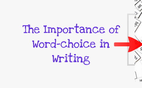 English 12B / The Importance of Word Choice in Writing by on Prezi