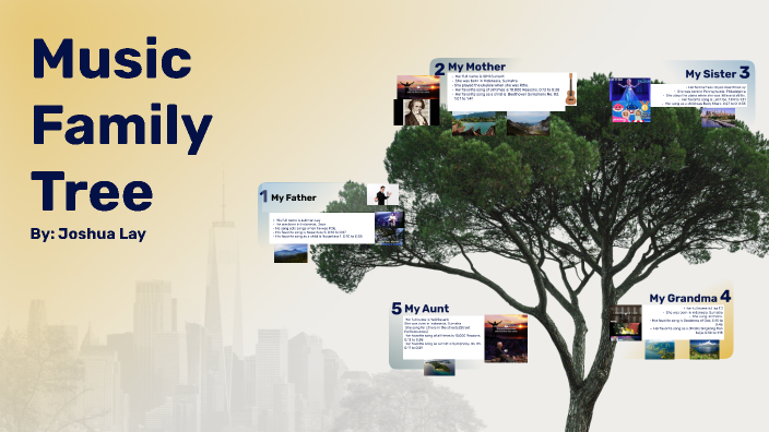 Music Family Tree by Joshua Lay on Prezi