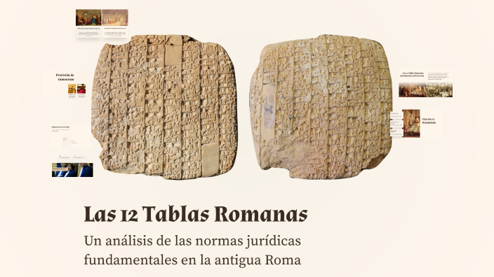 Las 12 Tablas Romanas by MOIRA IVANNA PILAR CRUZ GUTIERREZ on Prezi