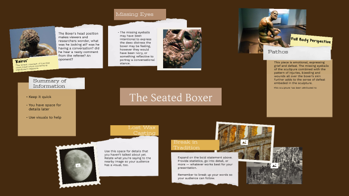 The Seated Boxer by vana on Prezi