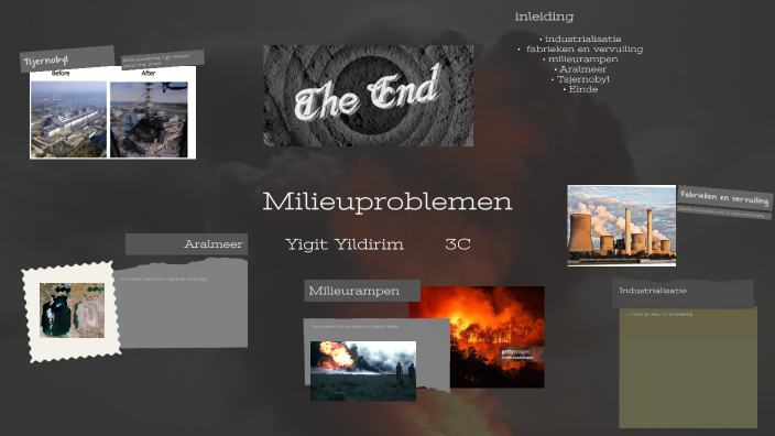 Milieuproblemen in de Aardrijkskunde by Yigit Yildrim on Prezi