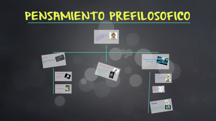 PENSAMIENTO PREFILOSOFICO by alma velueta on Prezi