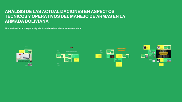 ANÁLISIS DE LAS ACTUALIZACIONES EN ASPECTOS TÉCNICOS Y OPERATIVOS DEL MANEJO DE ARMAS EN LA ...