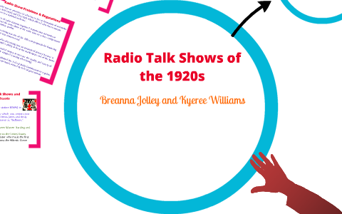Radio Talk Shows of 1920s by Breanna Jolley on Prezi