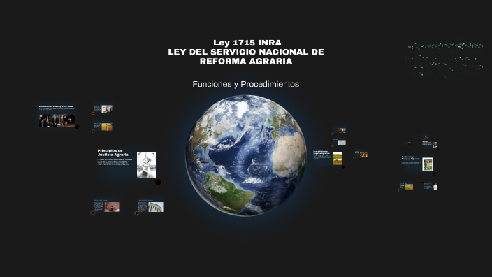 Ley 1715 INRA LEY DEL SERVICIO NACIONAL DE REFORMA AGRARIA by Luis Omar ...