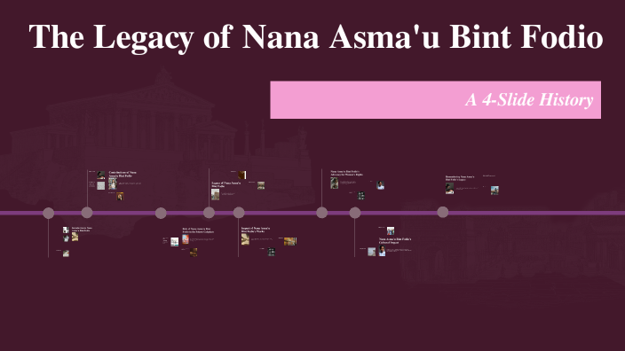 The Legacy of Nana Asma'u Bint Fodio by Aisha Alkali on Prezi
