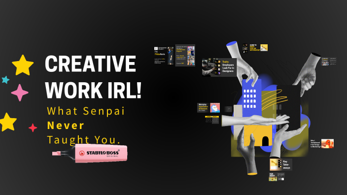 Creative Work IRL! What your Senpai Never Taught You! by Fildzahanis ...