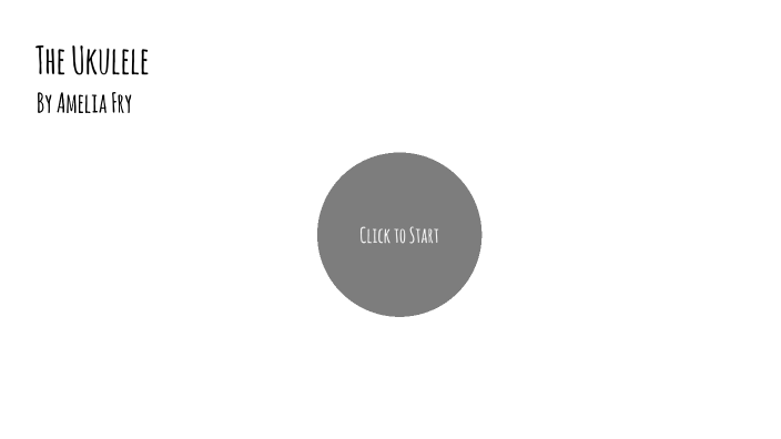 The Ukulele by Amelia Fry