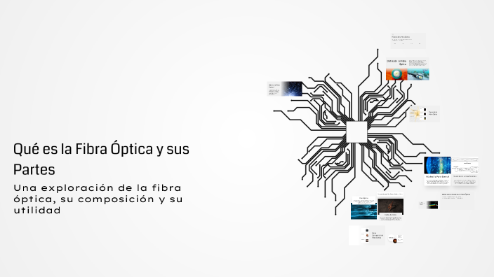 Qué es la Fibra Óptica y sus Partes by Carlos Rivera on Prezi