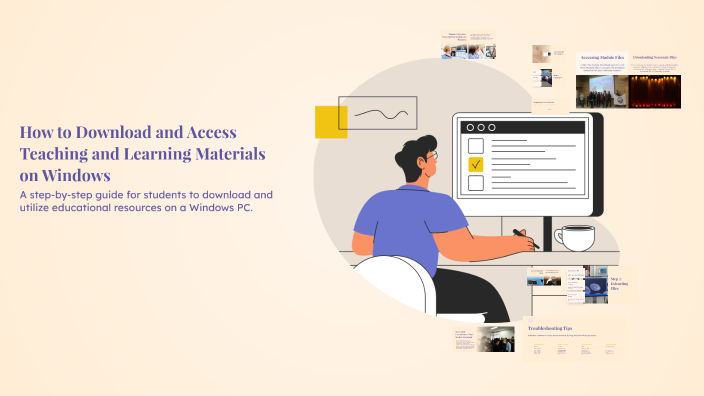 How to Download and Access Teaching and Learning Materials on Windows ...