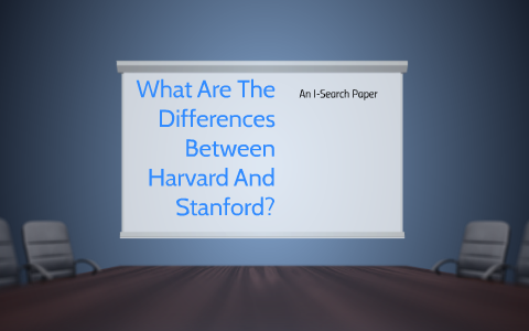 What Are The Differences Between Harvard And Stanford? by Hannah ...