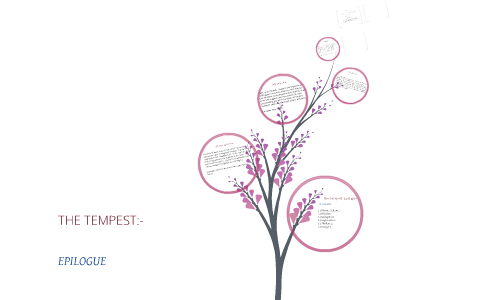 The Tempest Epilogue: Mind Map by Lee Su Ern on Prezi