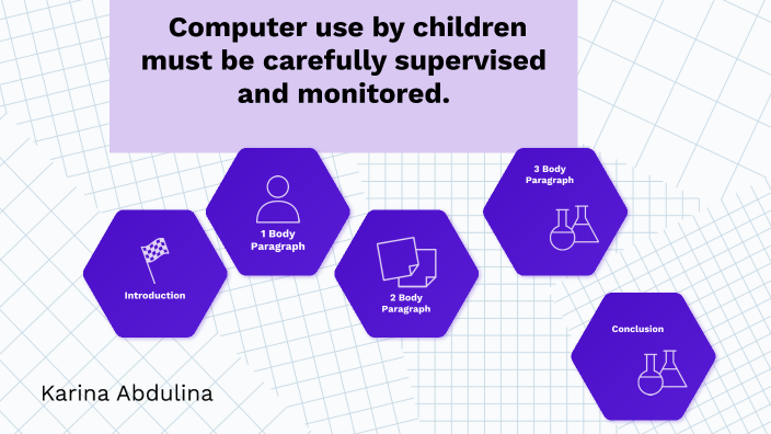 Computer use by children and adolescents must be carefully supervised ...