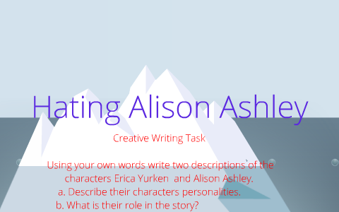 Creative Writing Intro by Nancy Hooley on Prezi