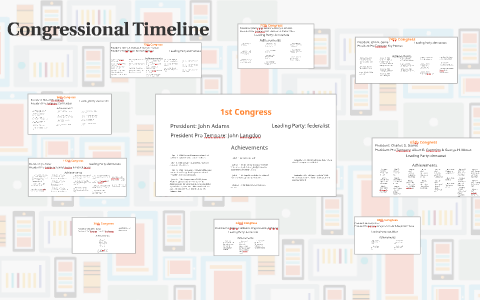Congressional Timeline by Alivia Eckard on Prezi