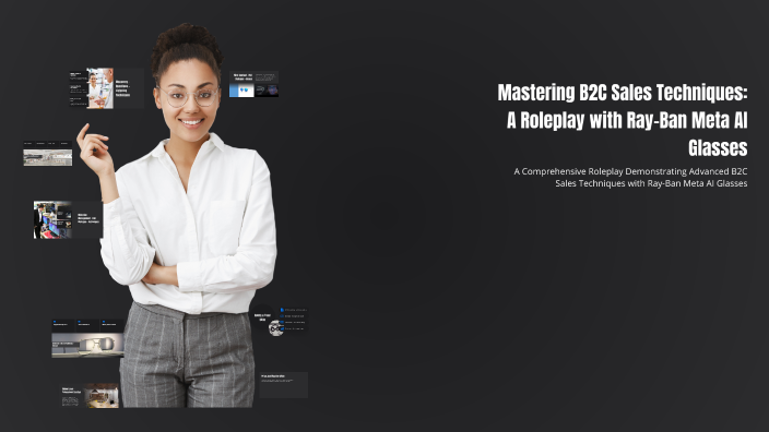 Mastering B2C Sales Techniques: A Roleplay with Ray-Ban Meta AI Glasses ...