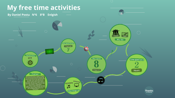 Free time activities by Daniel Postu on Prezi