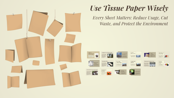 Use tissue paper wisely – every sheet matters. Reduce usage, cut waste ...