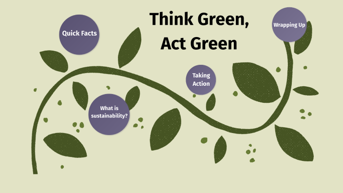 Think Green, Act Green by Emily York on Prezi