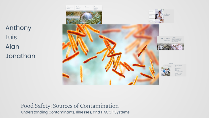 Food Safety: Sources of Contamination by Anthony Jones on Prezi