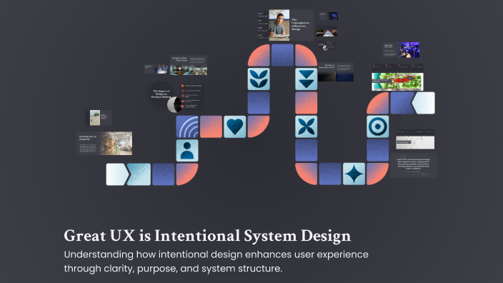 Great UX is Intentional System Design by Andrew Ginac on Prezi