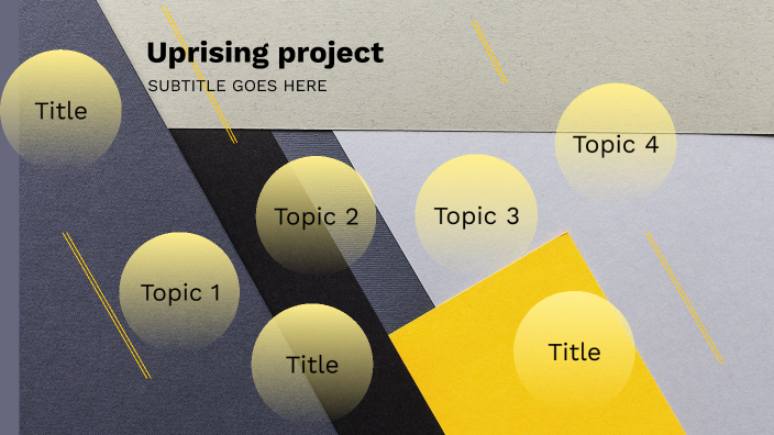 Uprising project by Aaron Amirian on Prezi