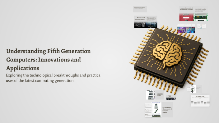 Understanding Fifth Generation Computers: Innovations and Applications ...