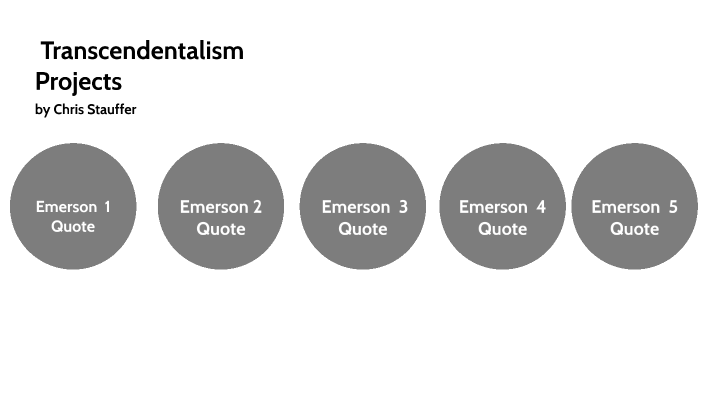 Transcendentalism Projects by Christopher Stauffer on Prezi
