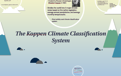 Koppen Climate Classifications by Stacie Alexander on Prezi