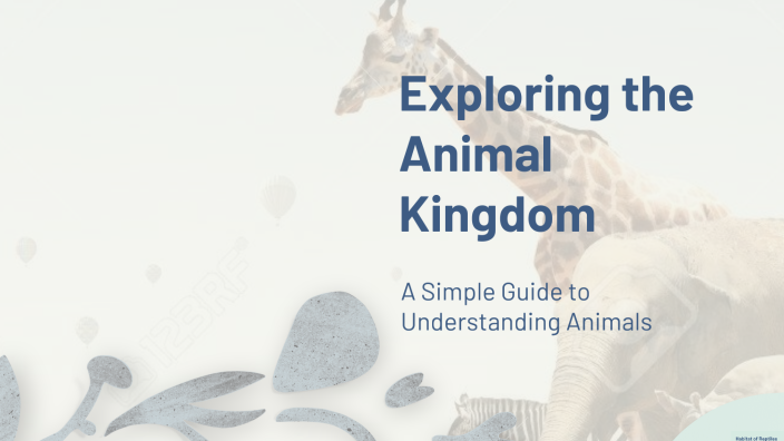 Exploring the Animal Kingdom by Екатерина Мишукова on Prezi