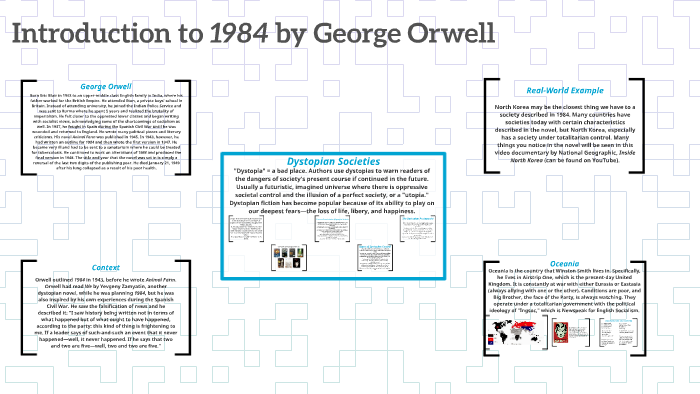 Introduction to 1984 by George Orwell by Bree Nieves on Prezi