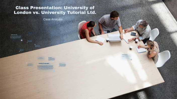Class Presentation: University of London vs. University Tutorial Ltd ...