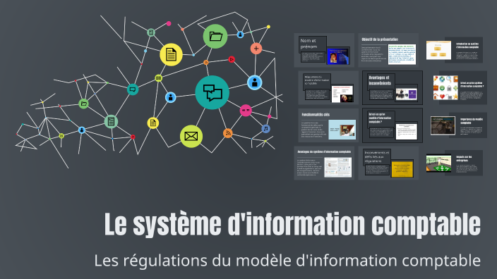 le systeme d"information comptable et les regulation du model d ...