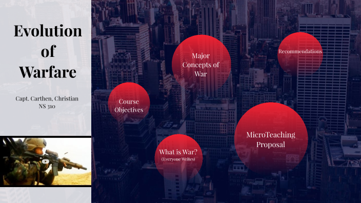 Evolution of Warfare by Christian Carthen on Prezi