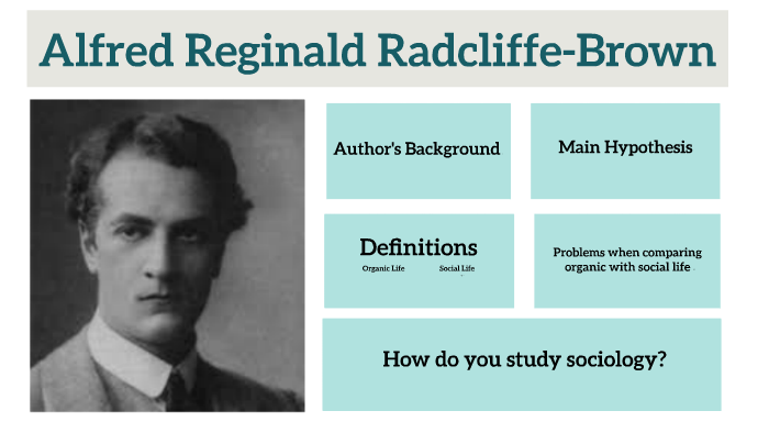 Alfred Reginald Radcliffe-Brown by on Prezi