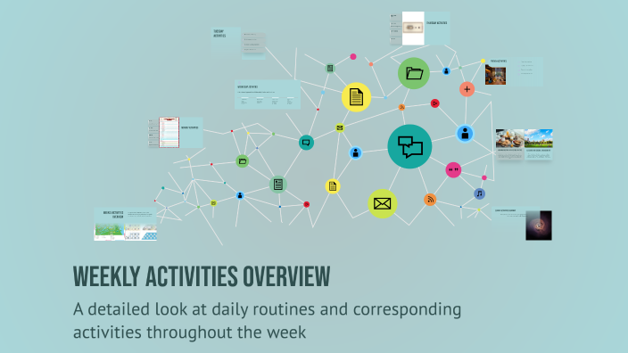 Weekly Activities Overview by Omar G t on Prezi