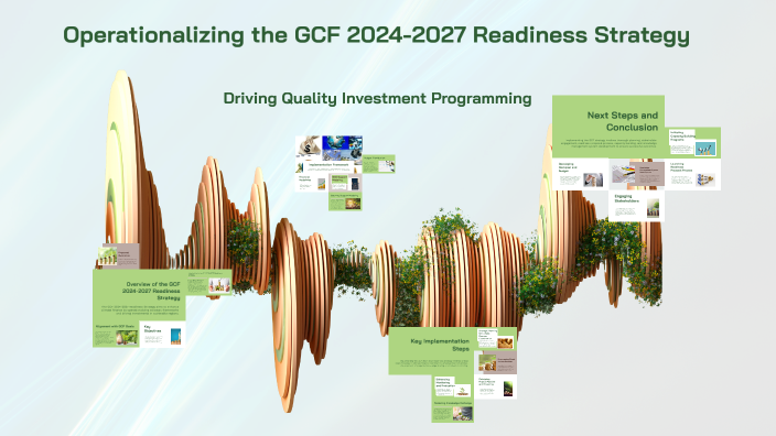 Operationalizing the GCF 2024-2027 Readiness Strategy by Riccardo Magini on Prezi