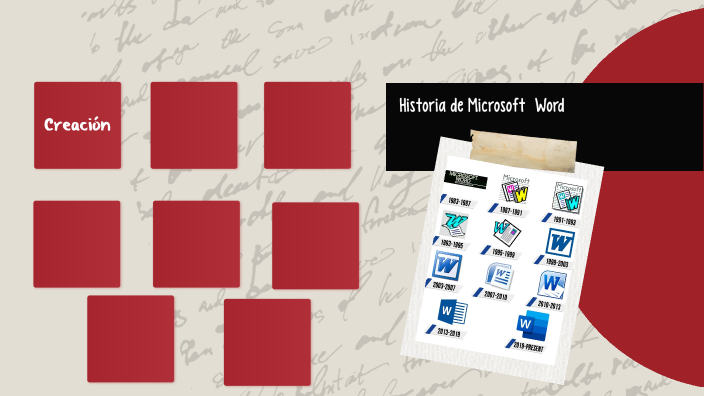 Historia de Microsoft Word by Nicol Ariza on Prezi