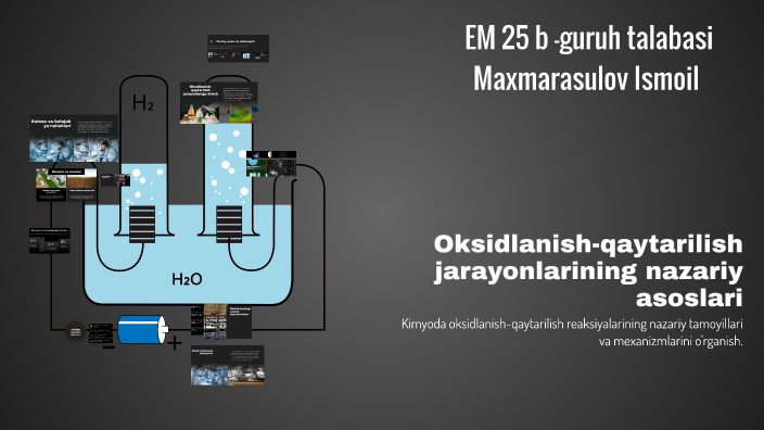 Theoretical Foundations of Oxidation-Reduction Processes by Boss Lion ...