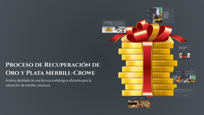 Proceso de Recuperación de Oro y Plata Merrill-Crowe by Flyck kjaksdg ...
