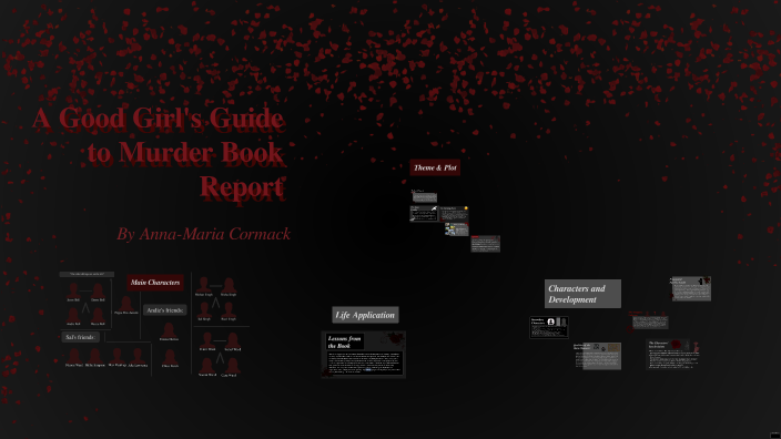 A Good Girl's Guide to Murder Book Report by ANNA-MARIA CORMACK on Prezi