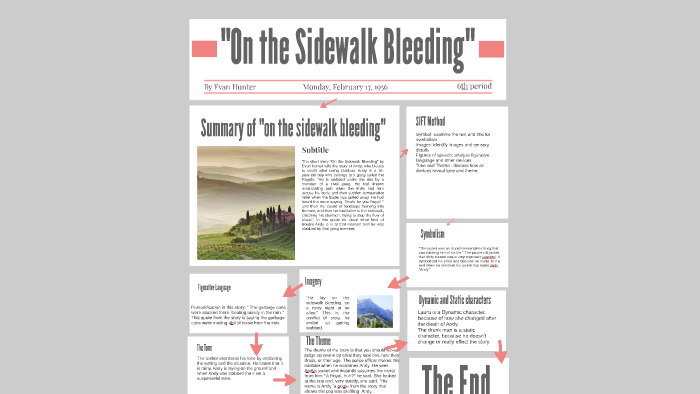 On the Sidewalk Bleeding by Erick Cardenas on Prezi