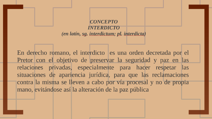 LOS INTERDICTOS Y LA SERVIDUMBRE by Erika Dominguez on Prezi Next