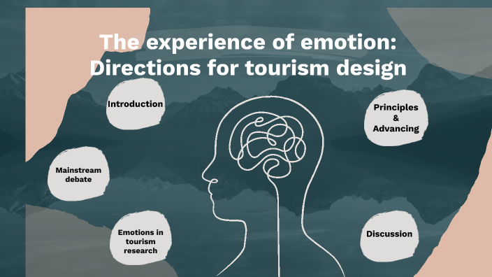 The experience of emotion: Directions for tourism design by Jiahui Wang ...