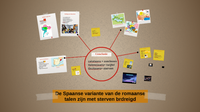 De Spaanse variante van de romaanse talen zijn met sterven b by ...